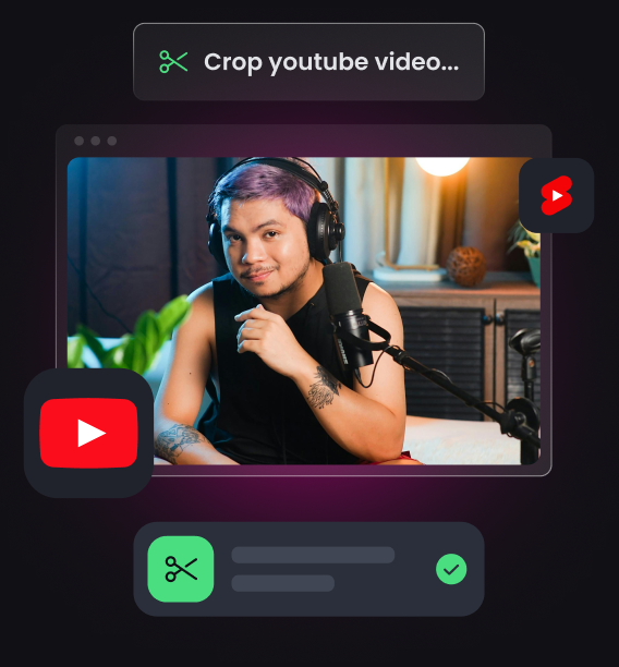 YouTube Video Cropper Online - Crop Videos Smartly - OpusClip